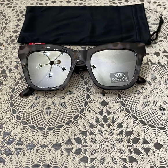 Vans | Accessories | Vans Sunglasses Marble Print Square Frame Mirror ...